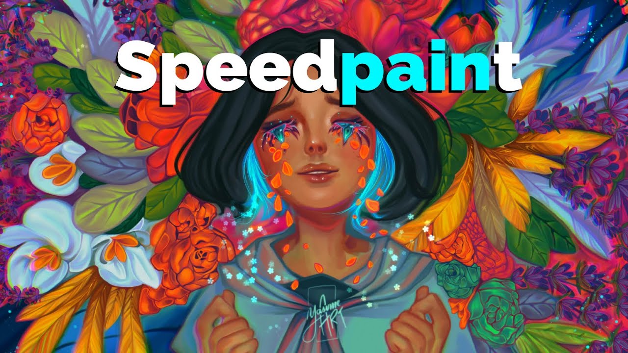 Timelapse #1: ART color process| Practice