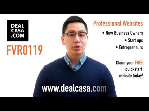 FREE Website offer - PROMO CODE FVR0119