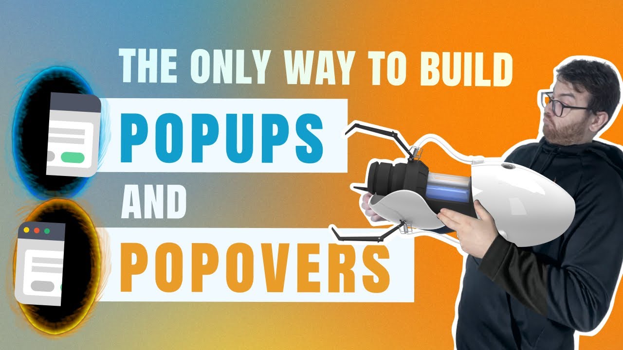 Custom Popups (Modal windows) and Popover components with React Portals