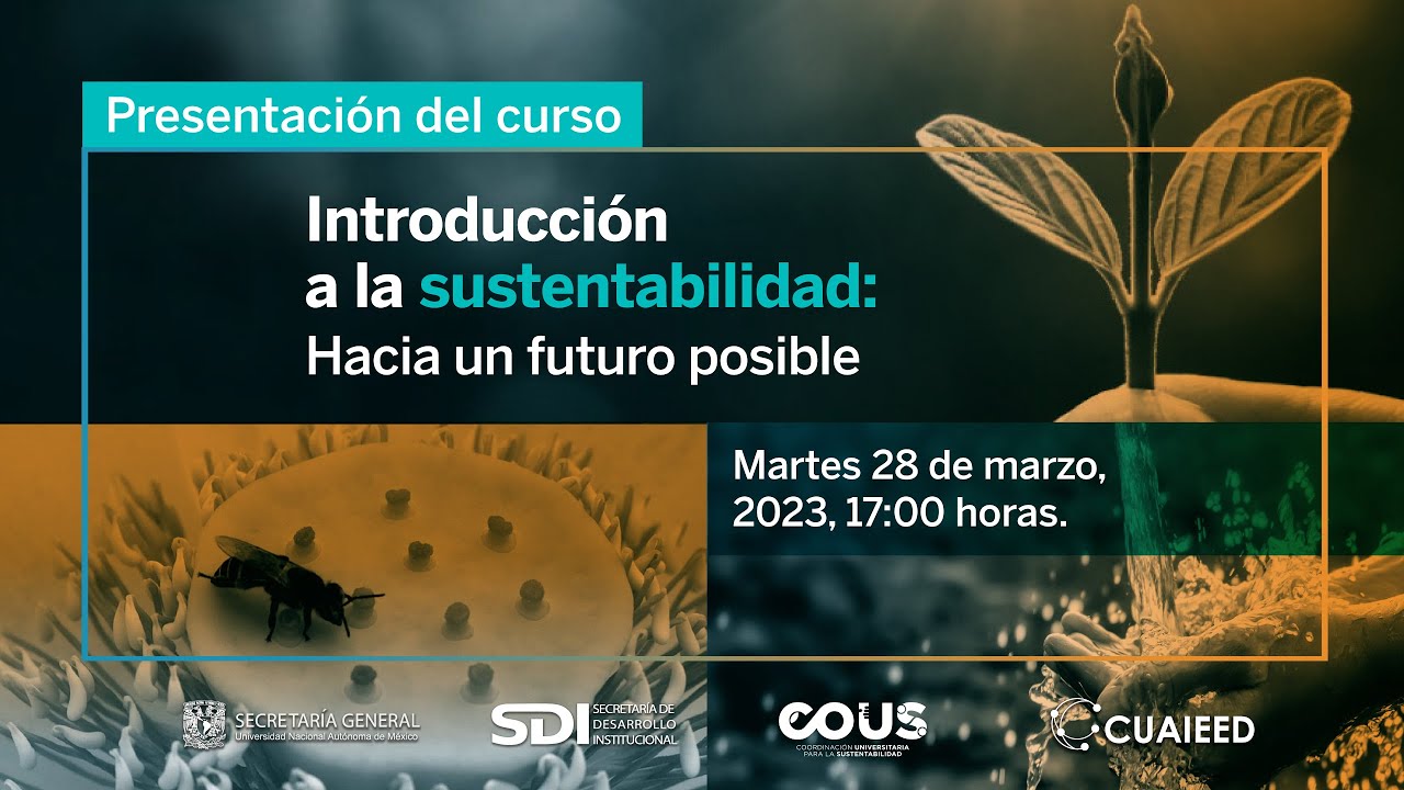 Presentación Curso: Introducción a la sustentabilidad