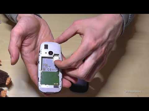 new Nokia 3310 (2017): How to insert the SIM card? Installation of the micro SIM