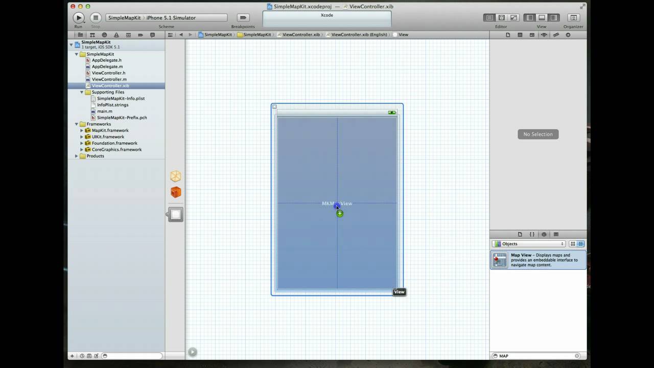iOS Tutorial: Getting started with MapKit - Tutorial 1