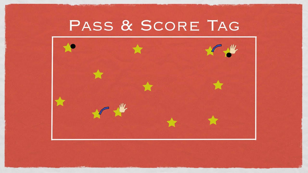 P.E. Games - Pass & Score Tag