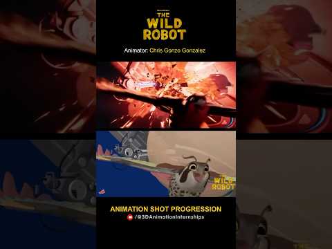 The Wild Robot | Thunderbolt Shot Progression #shots