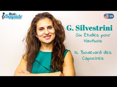 #3 G. SILVESTRINI - Six Études pour Hautbois III.Boulevard des Capucines. MusicBayside Oboe - EN