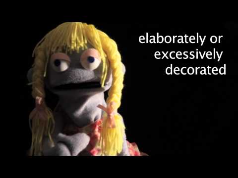 34. Ornate - Word of the Day - Learn with Cindy