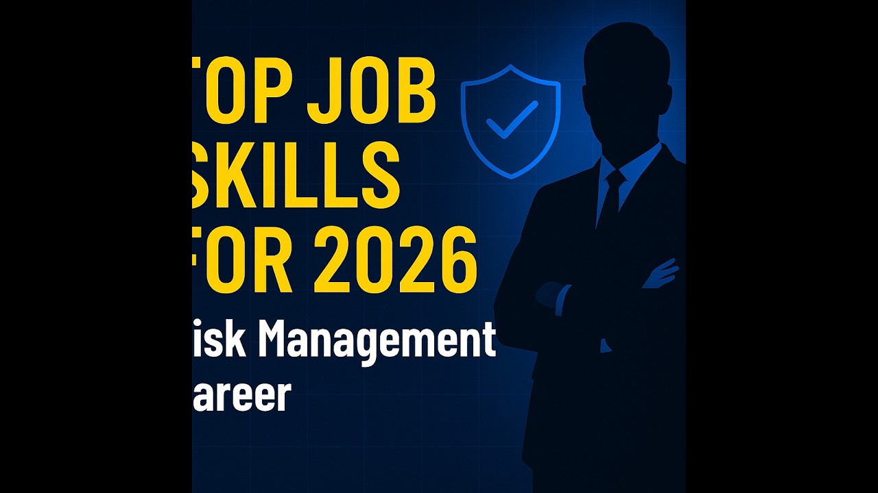 Top Job Skills for 2026 | Launch a High‑Paying Risk Management Career (Roadmap + Salaries)