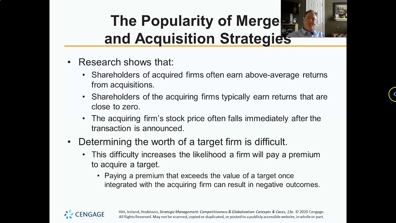Strategic Management - Chapter 7, Part 1