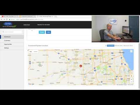 Connected Contractor Portal Navigation (1 of 2)