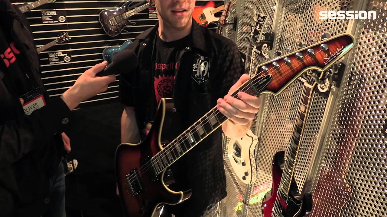 Schecter Avenger Custom TSB электрогитара купить в Москве в интернет ...