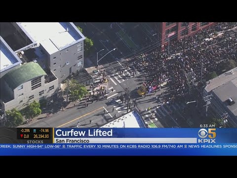 San Francisco Curfew Imposed Due To Unrest Lifted Ahead Of Schedule