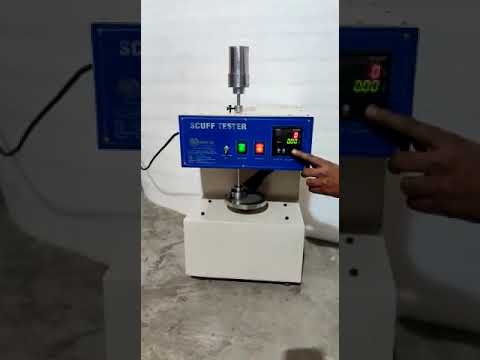 Scuff Tester - Scuff Resistance Tester Latest Price, Manufacturers ...
