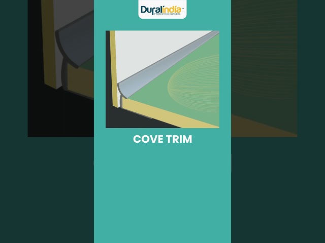 Inner Corner Profile Cove Trim - PVC Cove Trim Profile Manufacturer ...