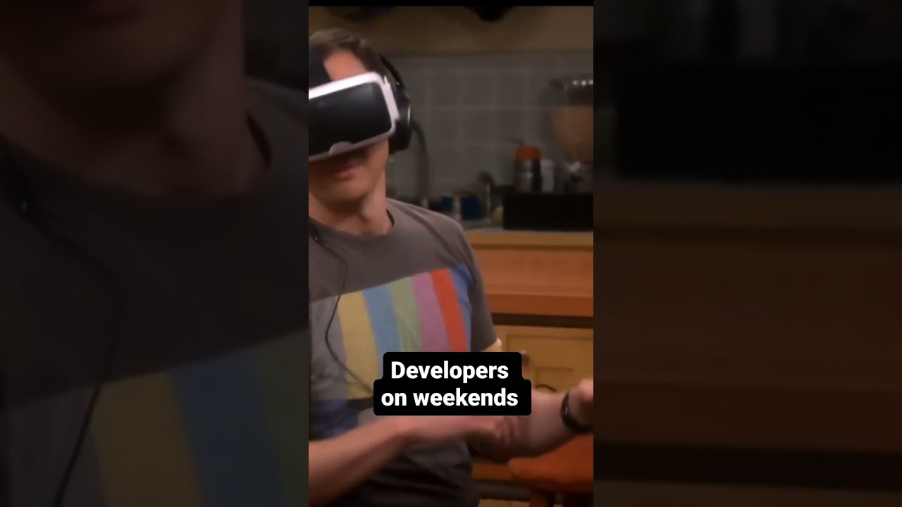 Developers on weekends #memes #devlife