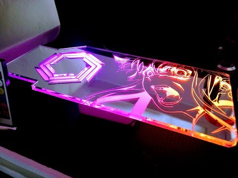 Mirrored Anime addressable RGB backplate