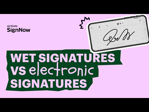 eSignatures vs Ink Signatures Explained