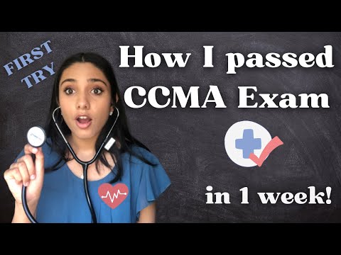Medical Assistant CCMA Exam 🩺 - HOW I PASSED (1st try) | By a Certified MA