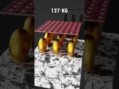 Satisfying 3D Cloth Simulation 1kg vs 10000kg