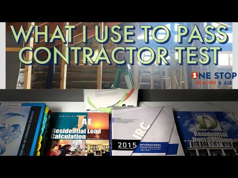 Hvac Contractors Exam