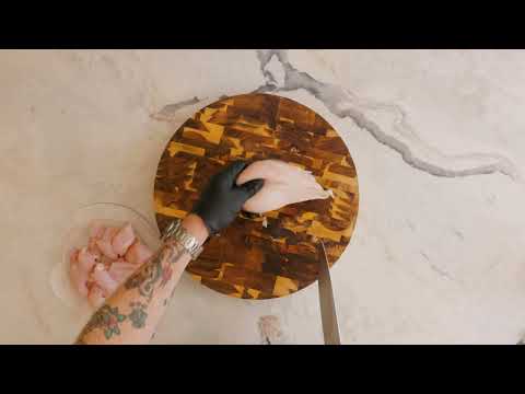 How to prepare the chicken fro White Chilli Chicken from The Healthy Mix Dinners 2