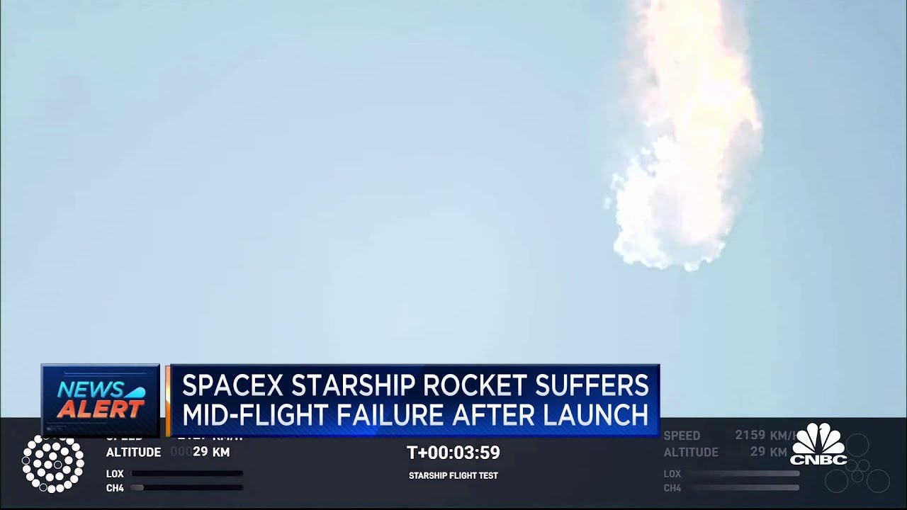 SpaceX's Starship rocket explodes a few minutes after the launch