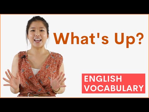 What's Up? Meaning and Grammar with Example Sentences | Learn English Slang