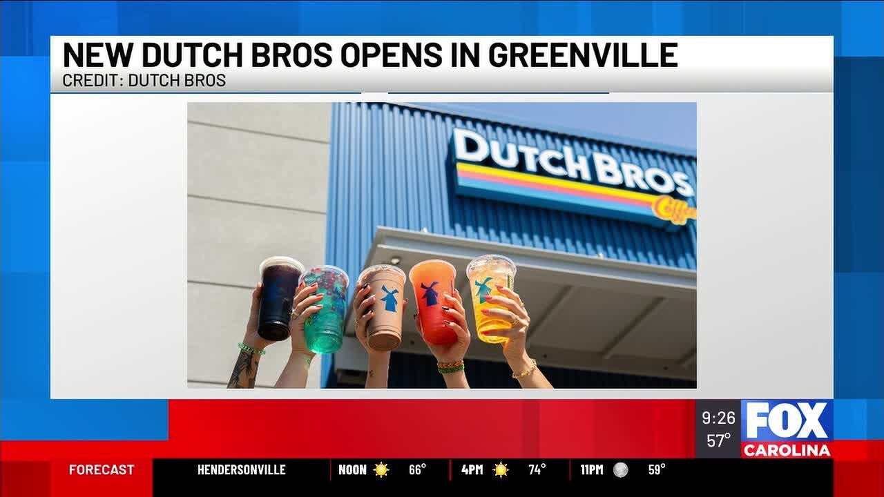 Dutch Bros Coffee opens in Greenville