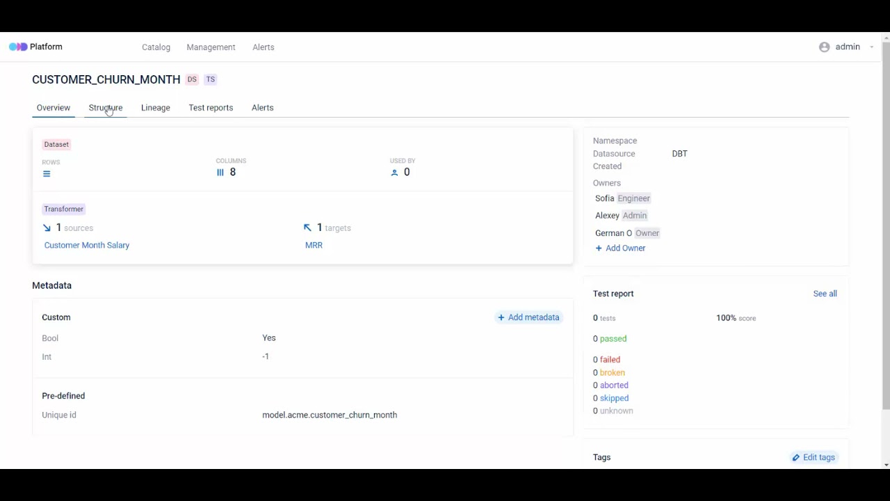 Open Data Discovery Demo
