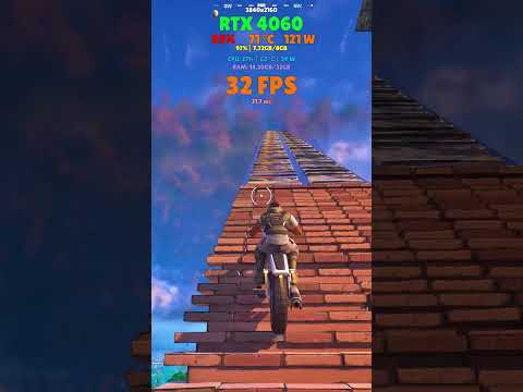 Fortnite 4K Max Graphics FPS - RTX 4060