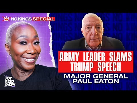Fmr Army Leader Shreds Trump Airborne Address | The Joy Reid Show