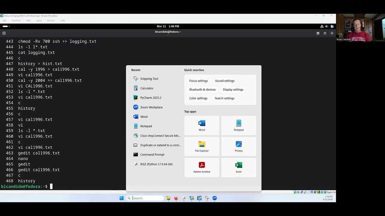 CIT-130 Linux 1 How To Submit Proof of Lab Completion