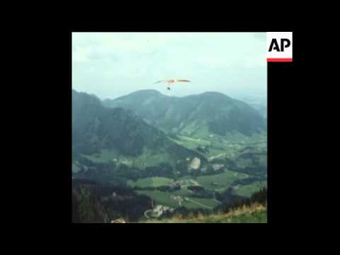SYND 6 6 76 HANG GLIDER CHAMPIONSHIPS IN RUHPOLDING