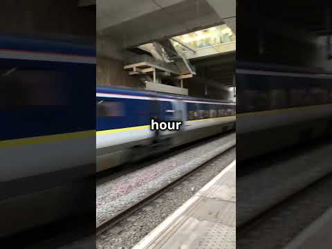 The Fastest Train in the UK #eurostar #channeltunnel #tgv #railway #fyp