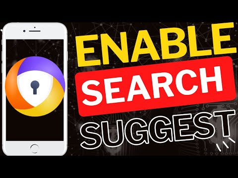 How to Enable Search Suggestions in Avast Secure Browser
