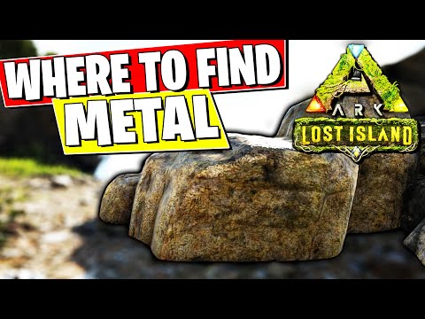 WHERE TO FIND METAL ON THE LOST ISLAND
