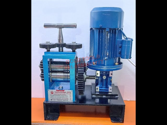 Jewellery Rolling Mill - Jewellery Rolling Machine With Gears Box ...