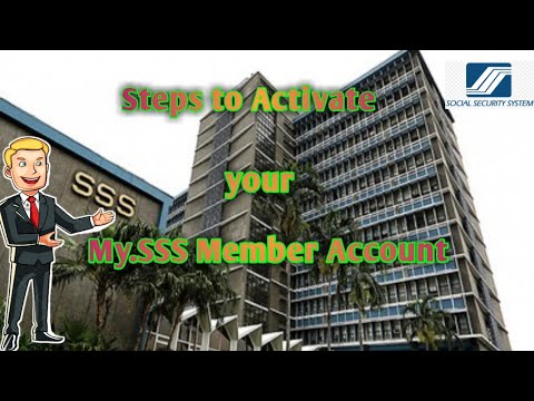 Steps to Activate your My.SSS Member Account Online and view your Contributions/JAMES GENON