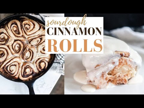 Cozy Winter Baking | Sourdough Cinnamon Rolls