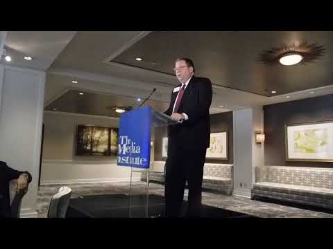 David Cohen of Comcast Corporation addresses Media Institute luncheon