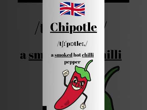 How to Pronounce Chipotle in English-British Accent #learnenglish #learnenglishtogether