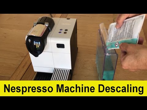 How to descale your Delonghi Nespresso Lattissima coffee machine