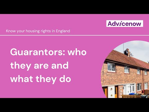 Guarantors: who they are and what they do
