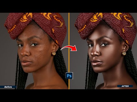 Learn High End Retouching Like a Pro in 2025 – Photoshop Secrets REVEALED!