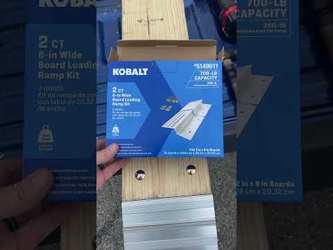 DIY Loading Ramps Under $50! #shorts