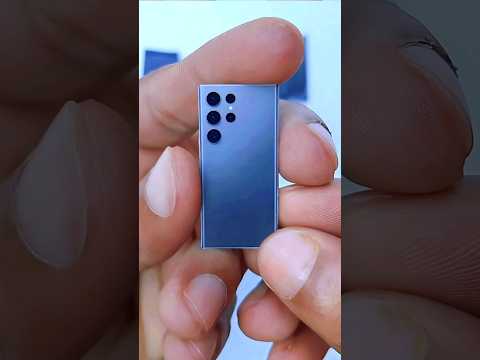Samsung galaxy s23 ultra miniature unboxing ????????