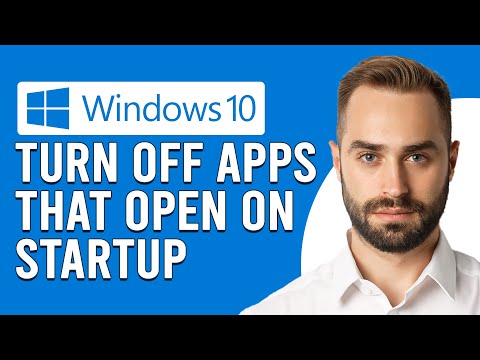 How To Turn Off Apps That Open On Startup On Windows 10 (Stop/Disable Startup Apps On Windows 10)