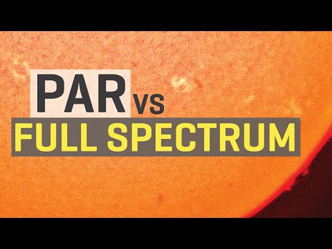 Grow Lights: PAR vs Full Spectrum
