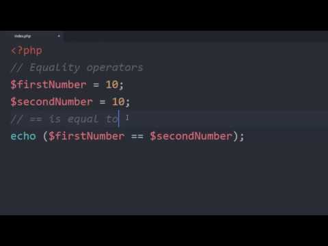 شرح 24 - expressions operators , Equality operators - منصة معارف