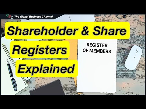 Share Register for Companies – Shareholder Register Explained