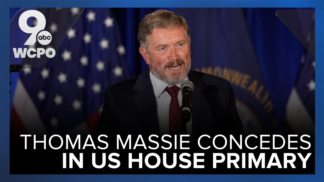 Thomas Massie delivers concession speech after losing Kentucky primary to Ed Gallrein